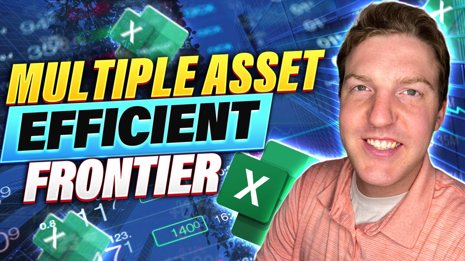 Efficient Frontier Mastery Excel Workbook For Multiple Security 