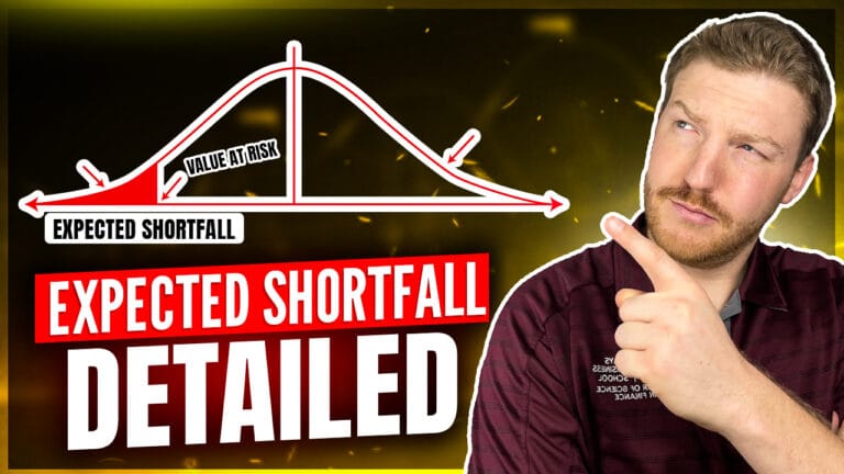 Expected Shortfall & Value at Risk Calculator in Excel | Ryan OConnell, CFA