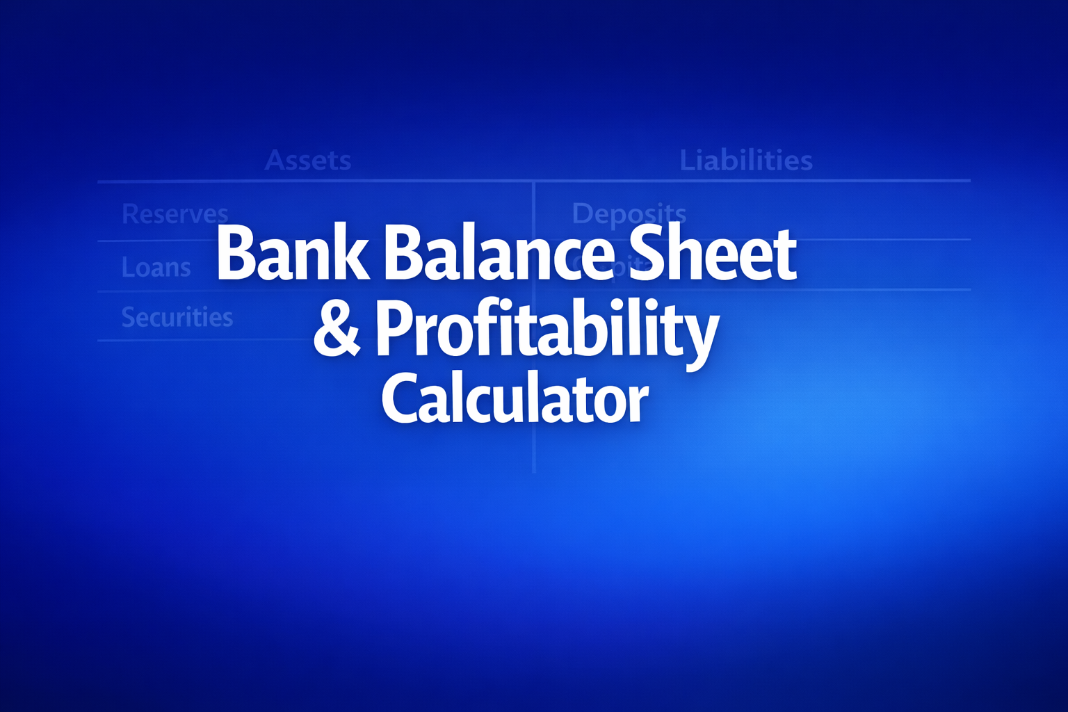 Loan Loss Provision & Credit Risk Calculator: Expected Loss & NPL ...
