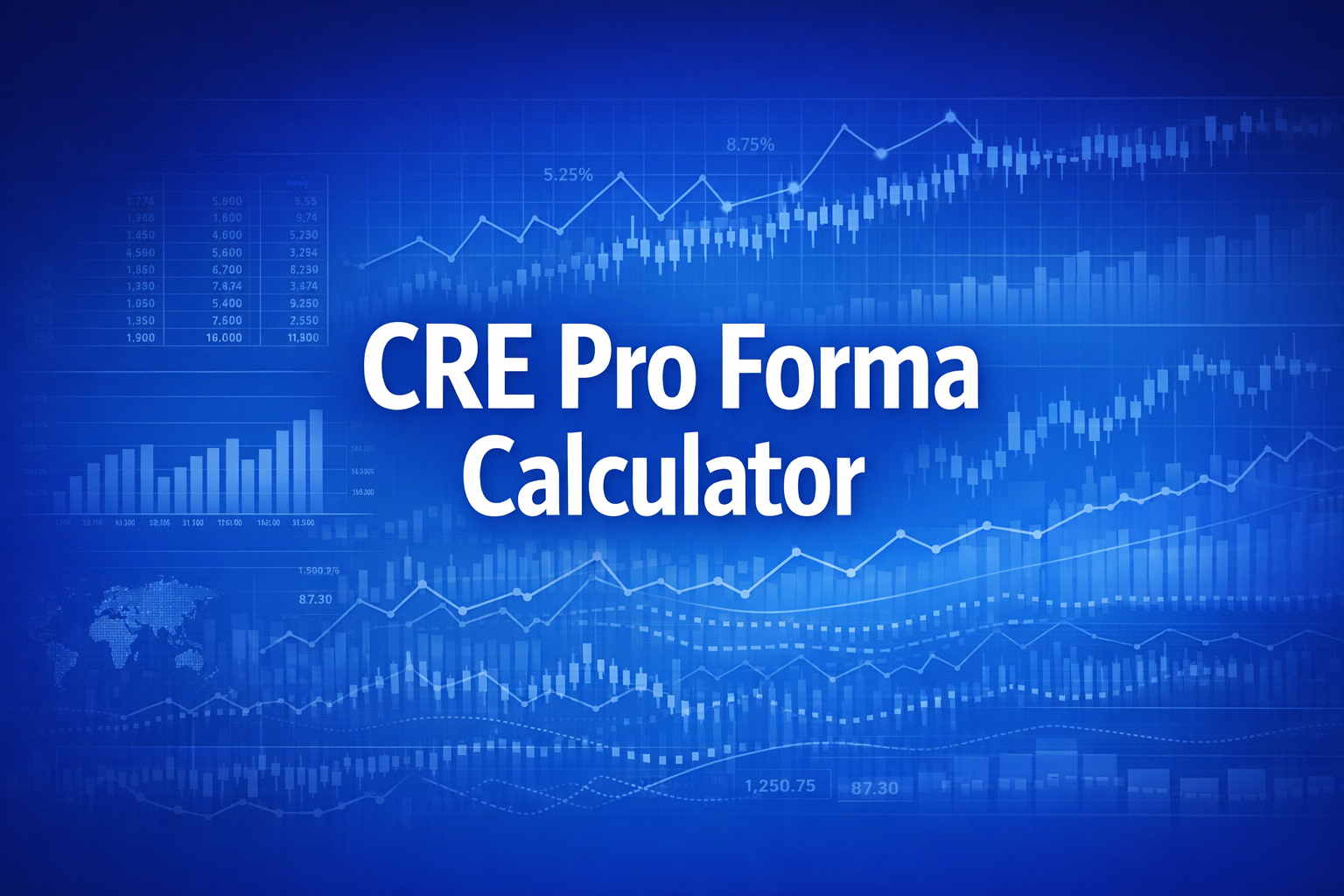 CRE Pro Forma Calculator | DCF, NPV & IRR for Commercial Real Estate ...