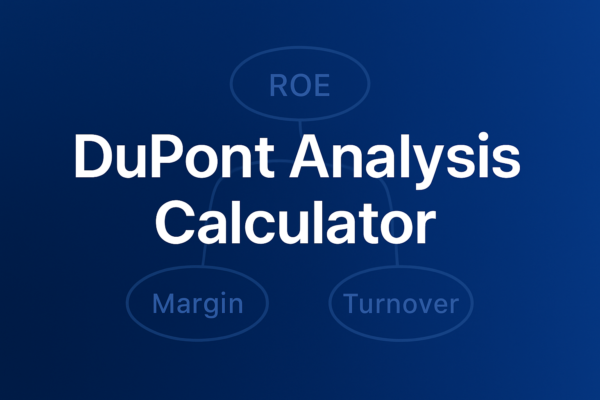 Gordon Growth Model Calculator | Intrinsic Stock Value | Ryan O'Connell ...
