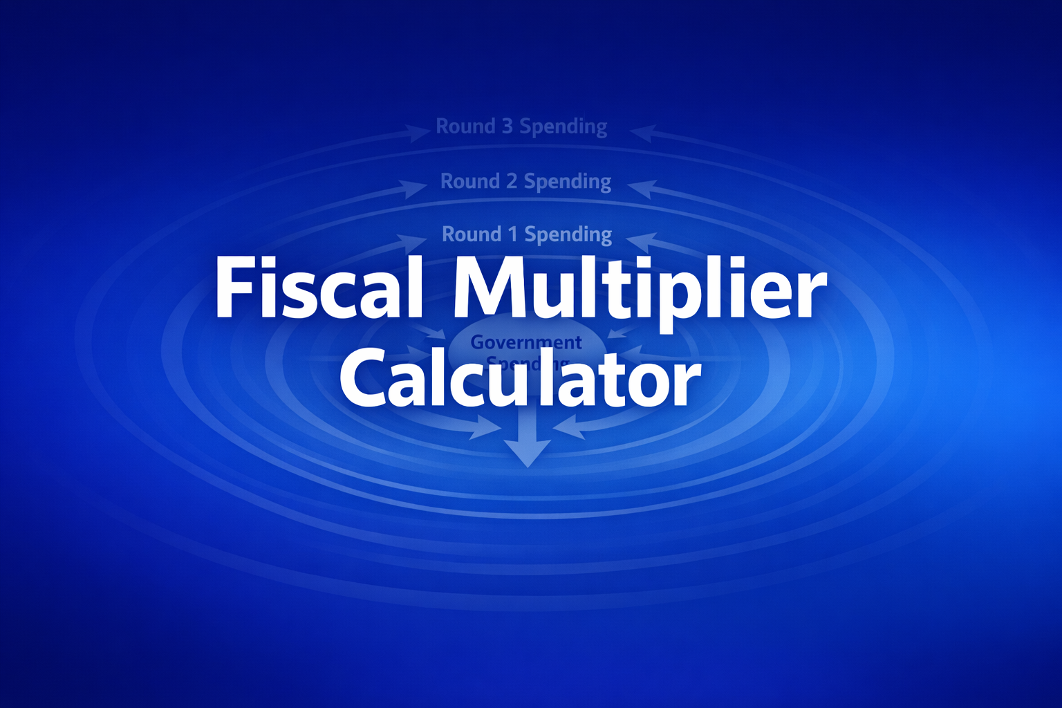 Fiscal Multiplier Calculator | MPC & Spending | Ryan O'Connell, CFA
