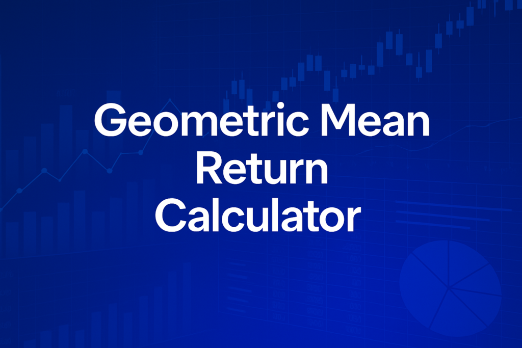 Time-Weighted Return Calculator - TWR Performance | Ryan O'Connell, CFA