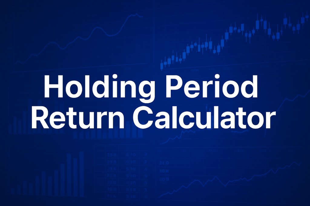 Money-Weighted Return Calculator - IRR Calculator | Ryan O'Connell, CFA