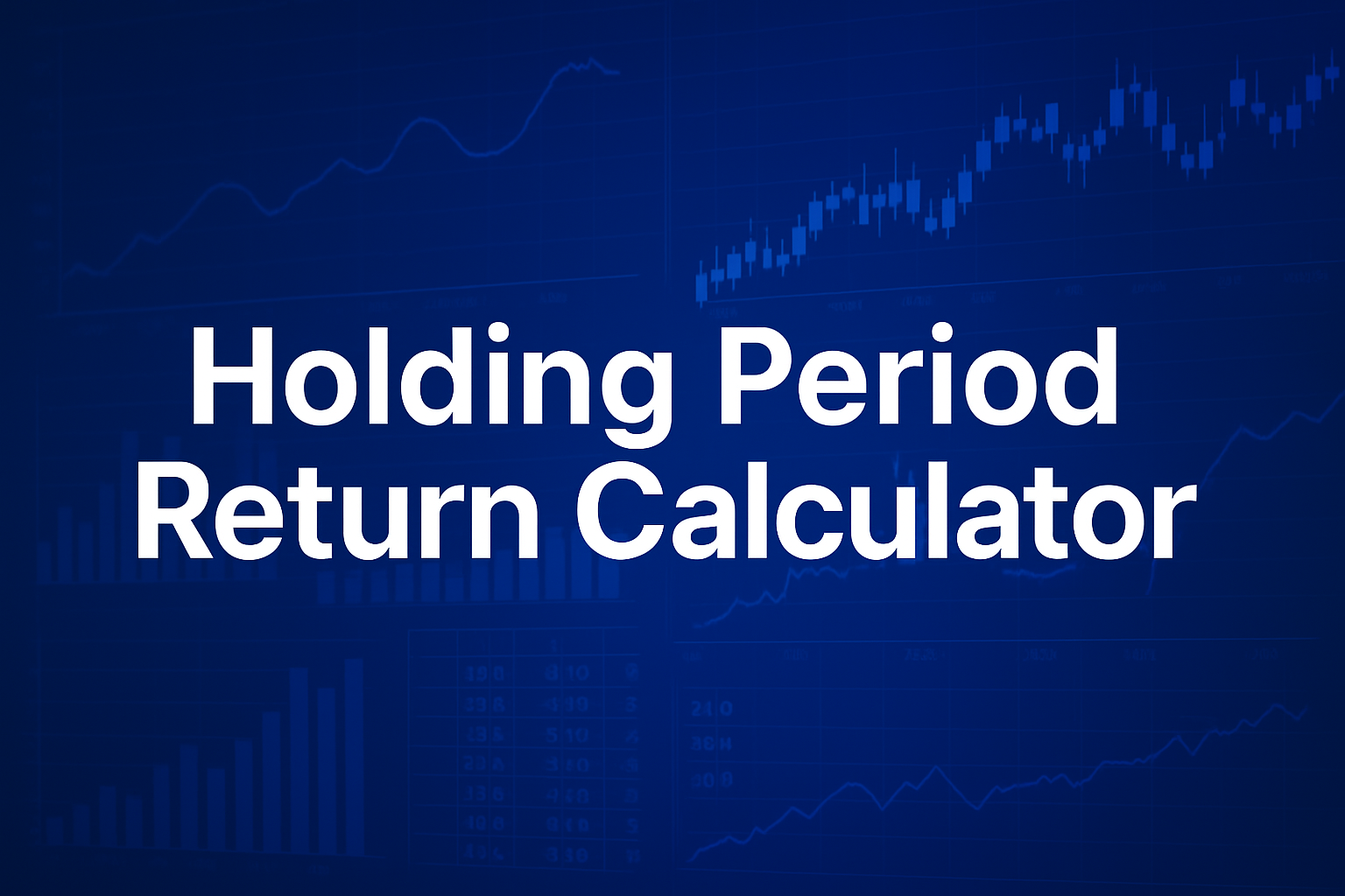 Annualized Return Calculator - Free CAGR Tool | Ryan O'Connell, CFA