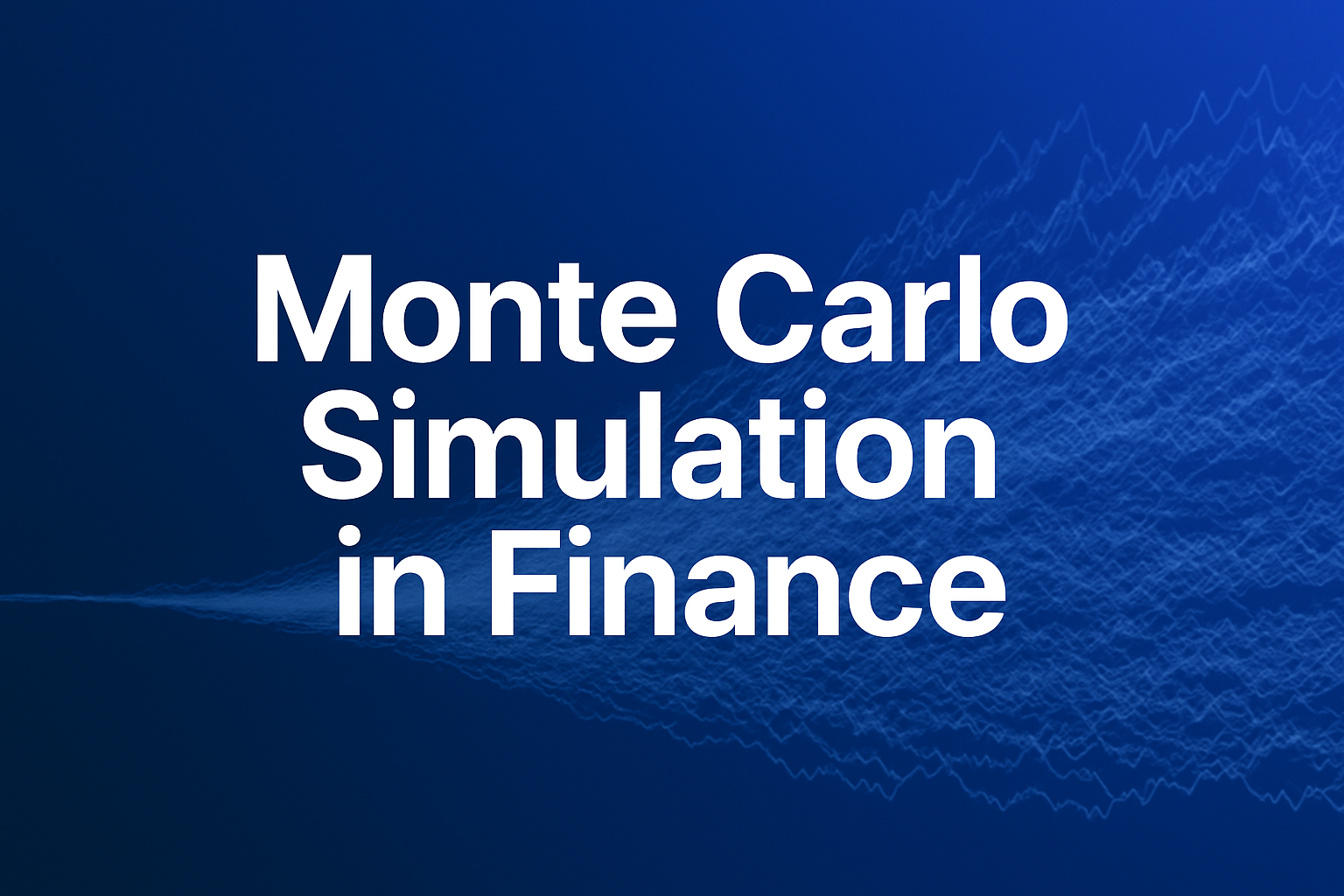 Monte Carlo Simulation in Finance: Portfolio Analysis Guide | Ryan ...