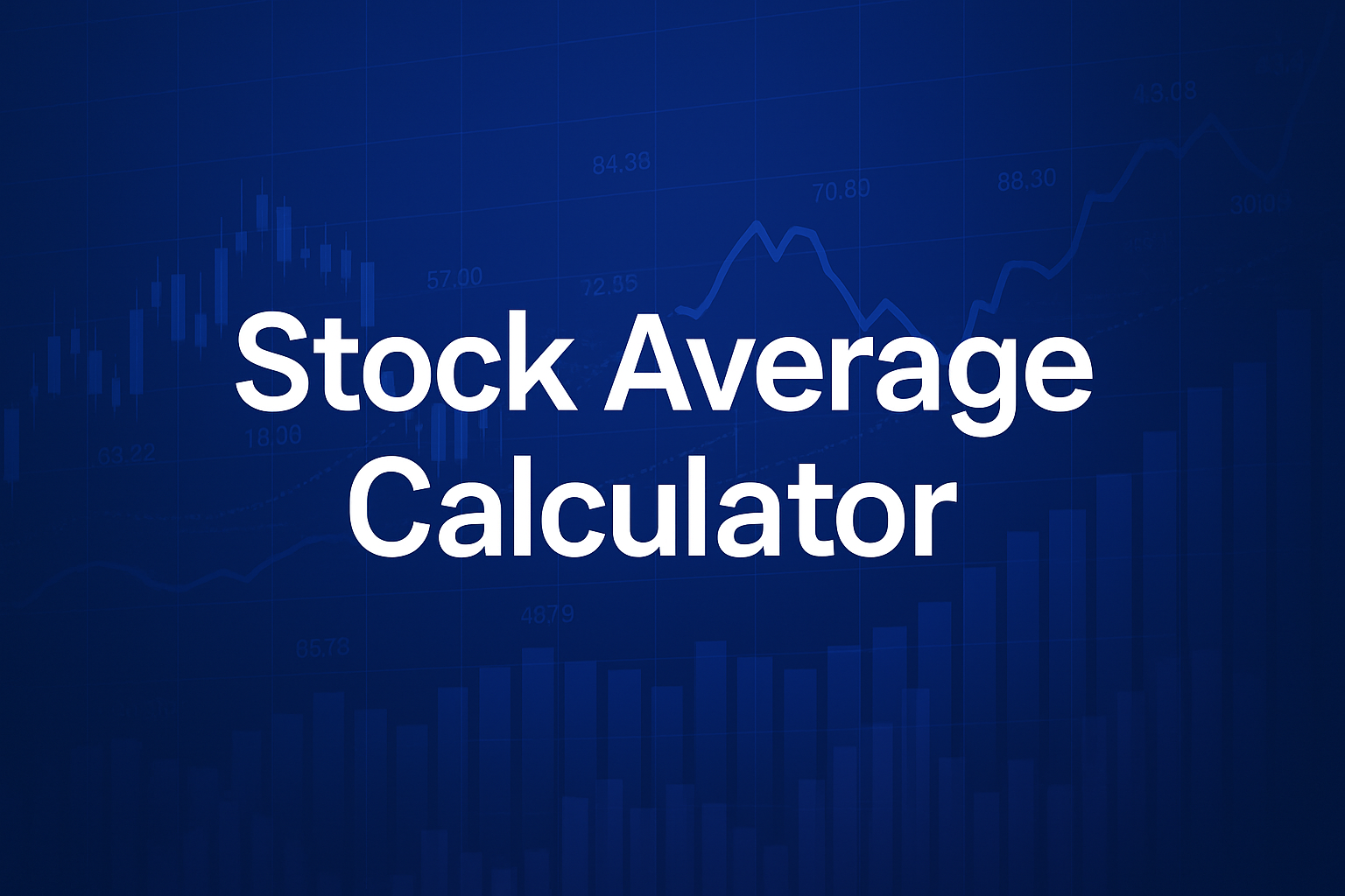 Stock Average Calculator - Free Cost Basis Tool | Ryan O'Connell, CFA